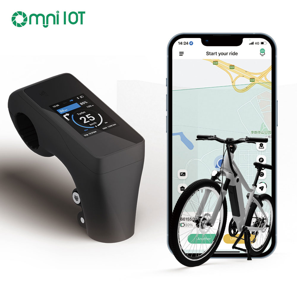 OMNI IOT Display for Ebike_Smart Display_IoT device-electric scooter rental-Bike Share-GPS ...
