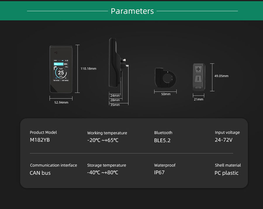 OMNI IOT Display for Ebike_Smart Display_IoT device-electric scooter ...